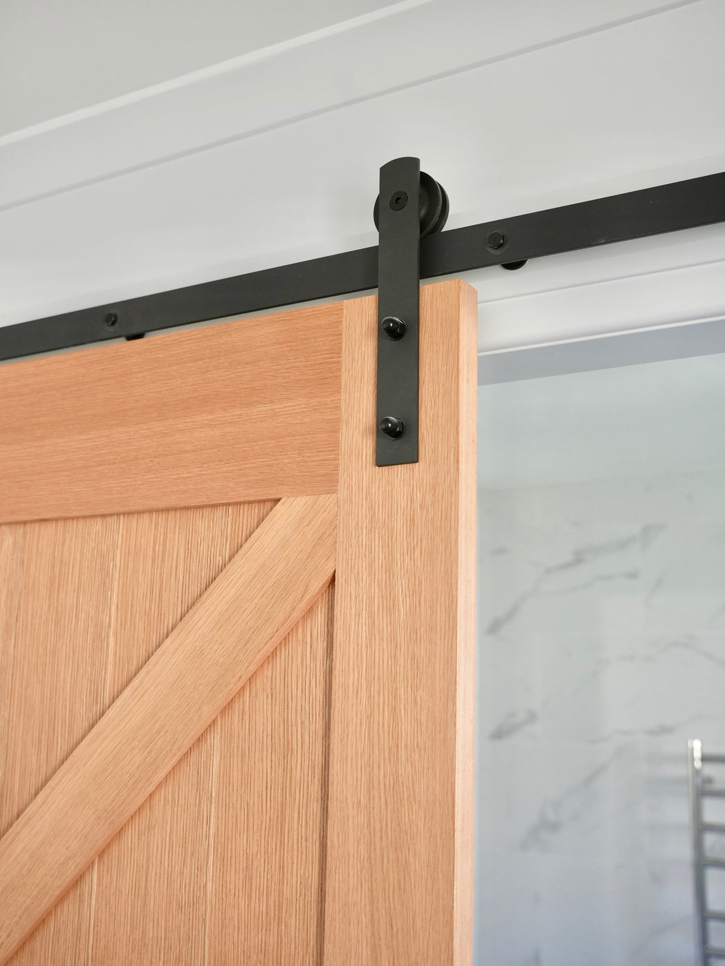 K-BARN DOOR + HANGING TRACK — Shield Doors & Windows